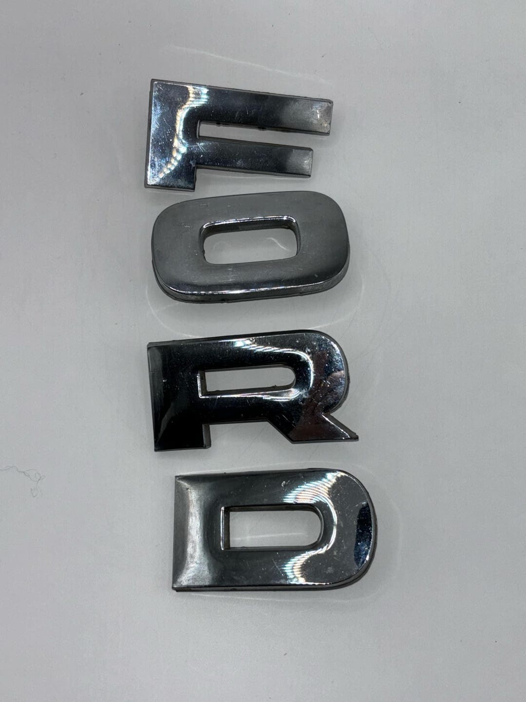FORD Block Chrome Letters - Logo Emblem - Etsy UK