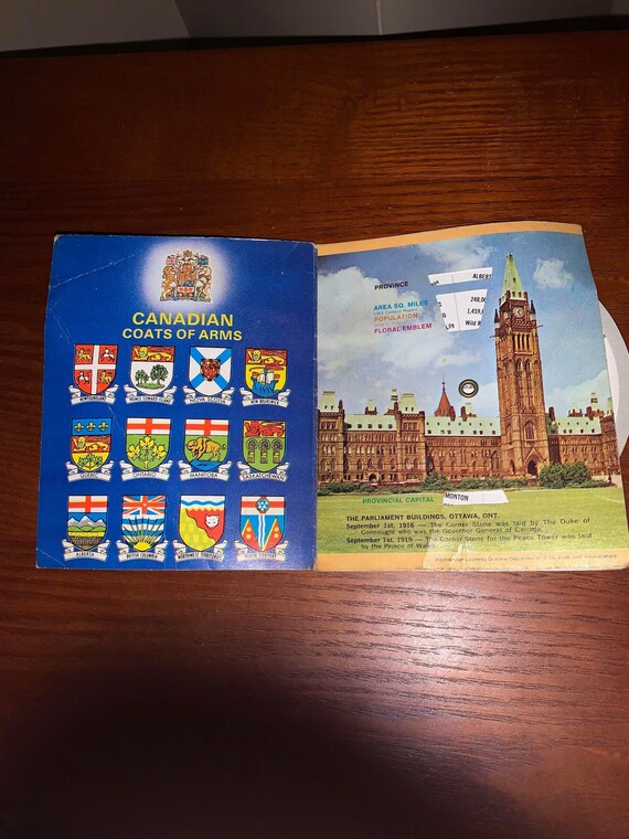 1867-1967 Canada Centennial Maple Leaf Weston Trivia Card - Etsy
