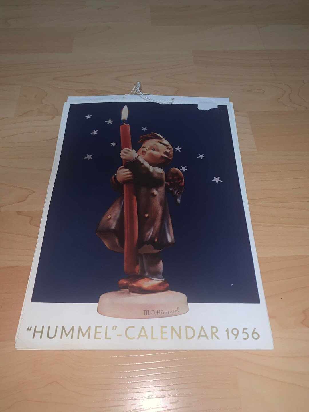 Hummel Figurine Calendar - 1956 - Etsy