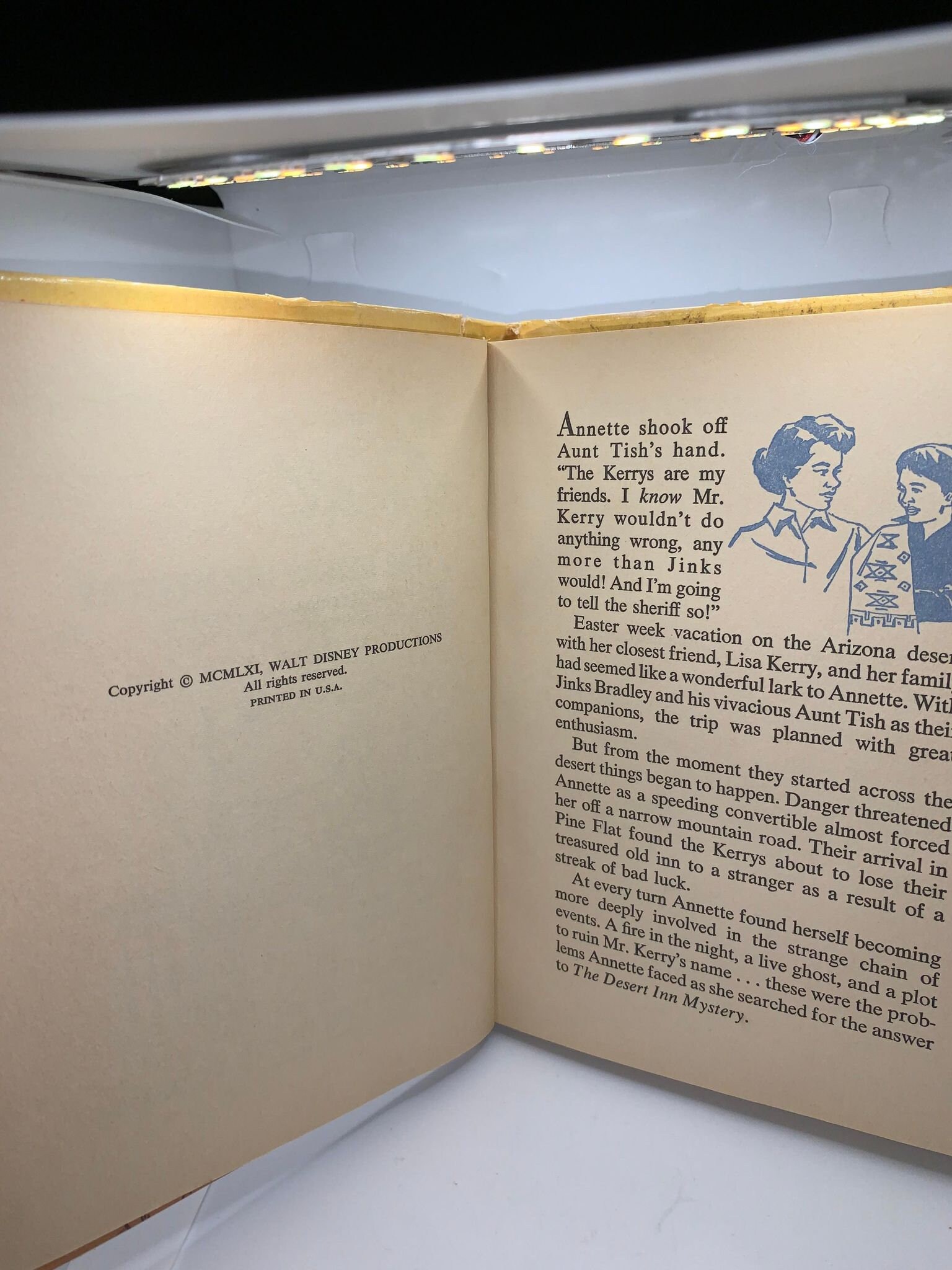 Walt Disney Book Annette the Desert Inn Mystery - Etsy