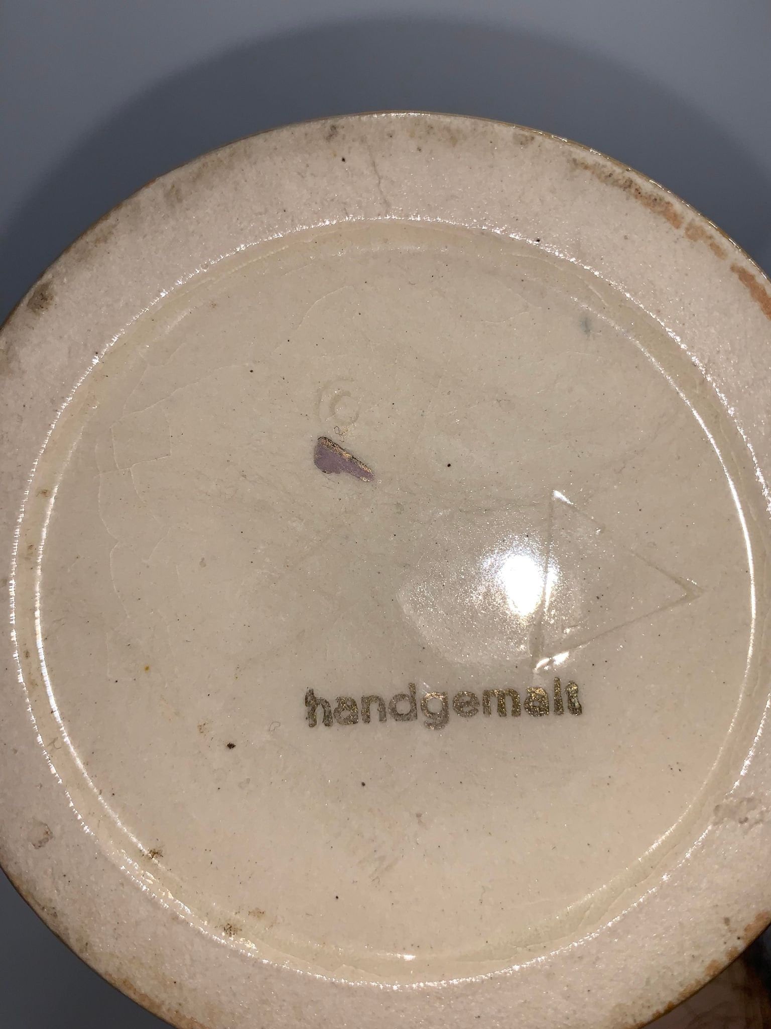 German Beer Handgemalt Pottery Stein - Etsy