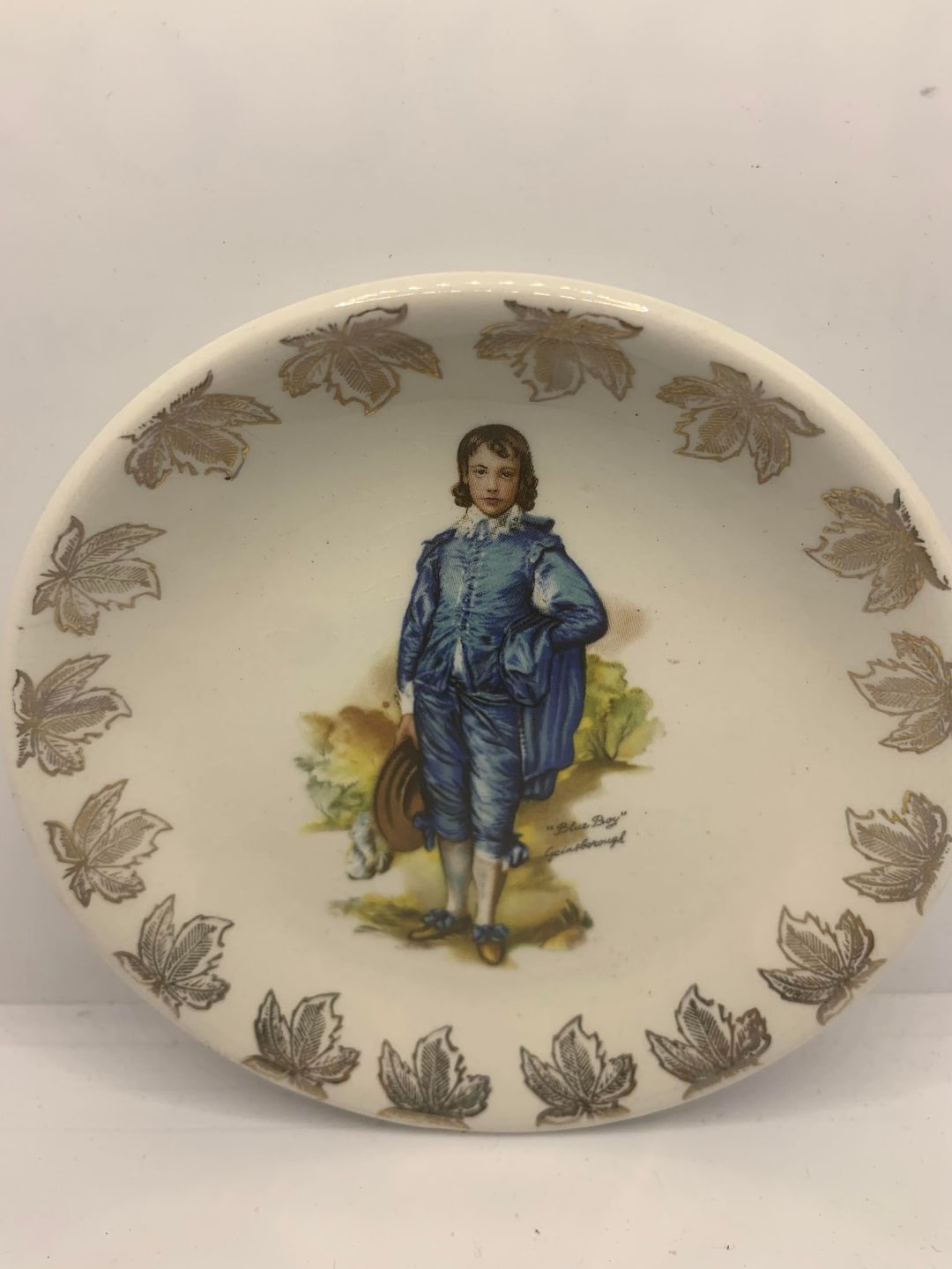 Blue Boy Gainsborough Wood & Sons Plate - 4.5in - Etsy