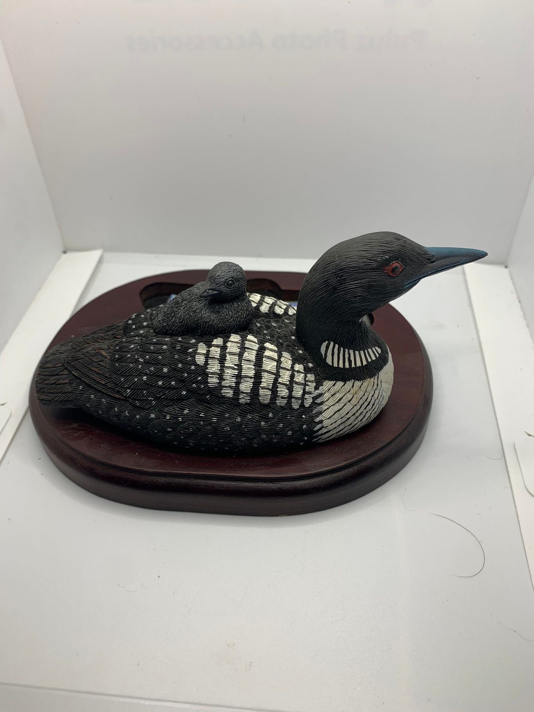Loon Figurine - With Knife - Etsy