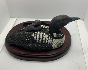 Loon Figurine - Etsy