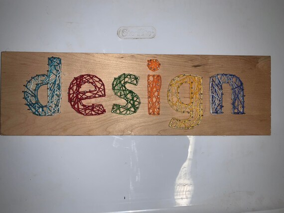 String Art DESIGN Sign - Etsy