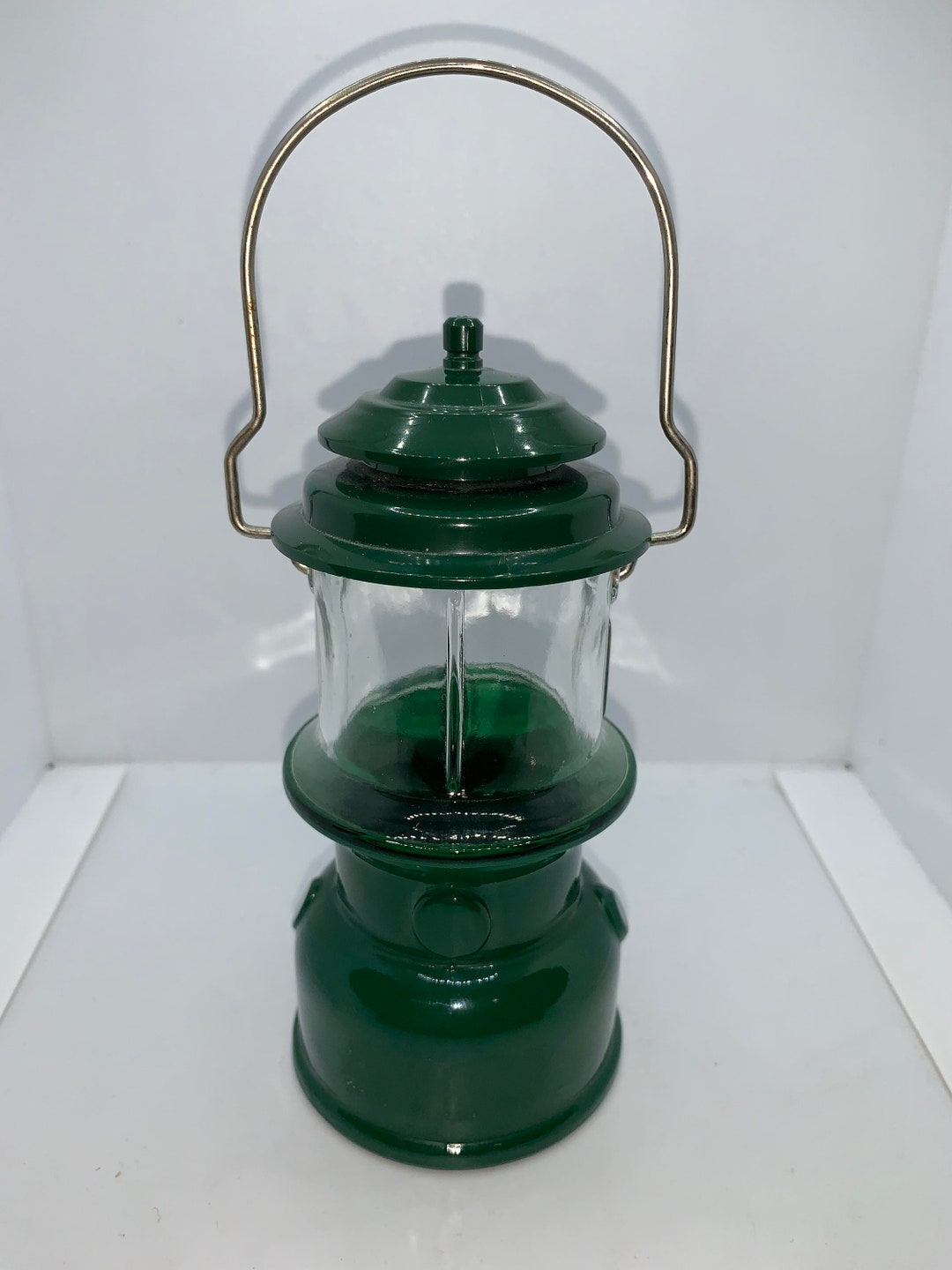 Avon Green Coleman Lantern Bottle Decanter - Etsy