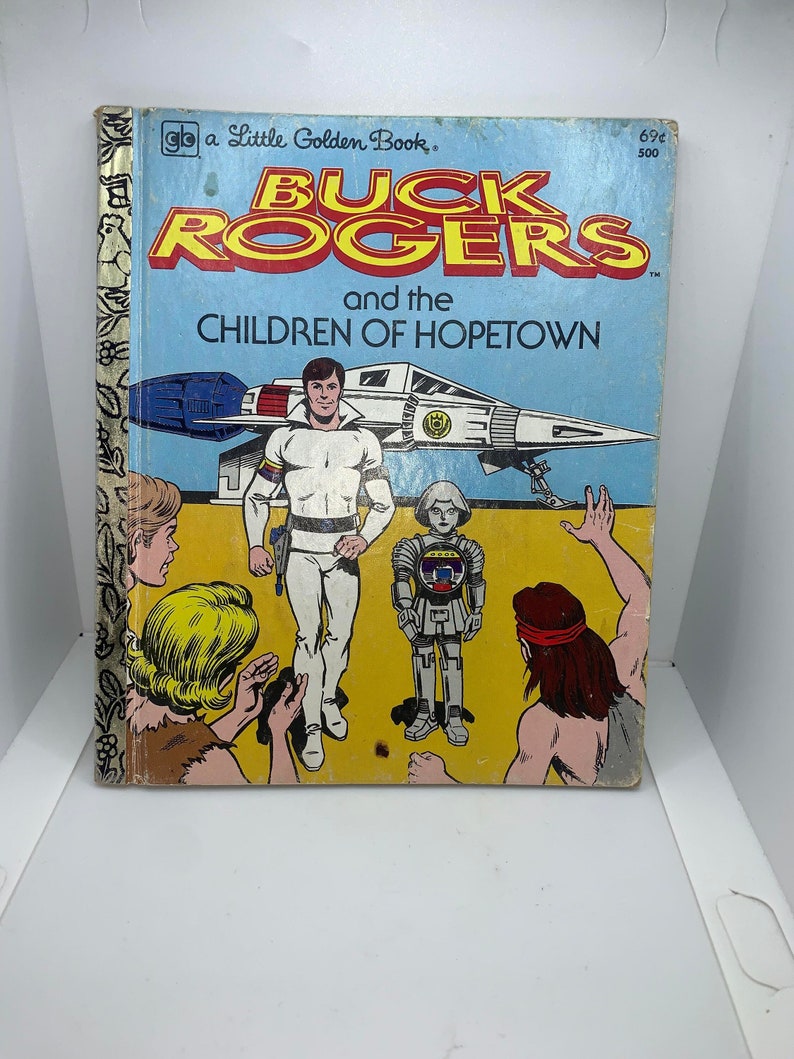 Buck Rogers Little Golden Book - Vintage Childrens Book - Etsy