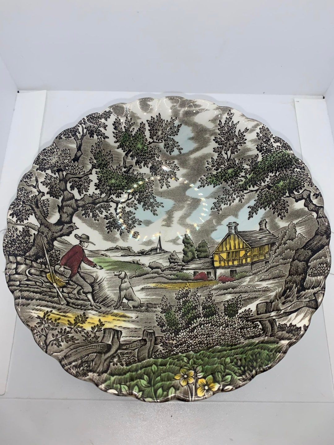 Vintage the Hunter by Myott Bowl - Made in England, 6.25in Diameter - Etsy