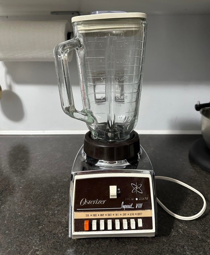 Retro Kitchen Blender - Osterizer Imperial Viii - WORKS - Etsy
