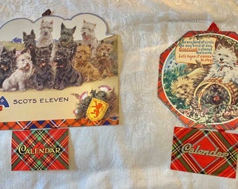 Scottie Calendar | Etsy