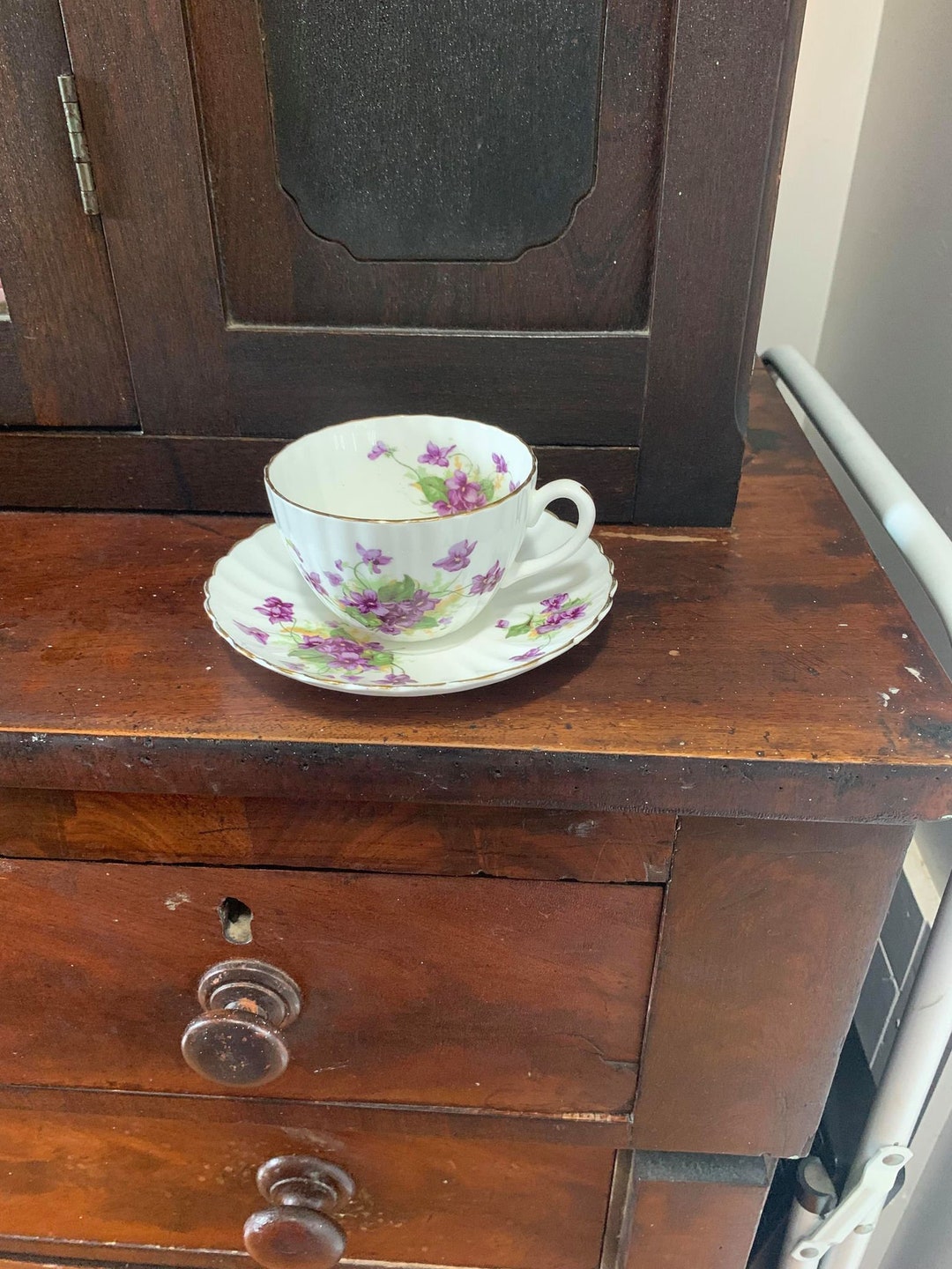 Radfords Bone China 8516 - Cup & Saucer - Etsy