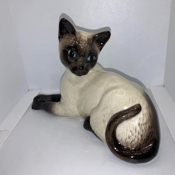 Vintage Beswick Siamese Cat Figurine - Etsy UK