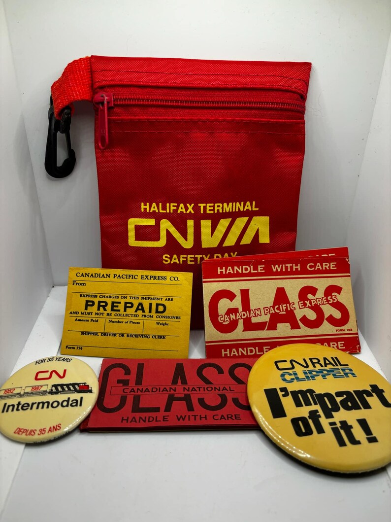 Vintage Railway Memorabilia CPR and CN - Etsy Australia