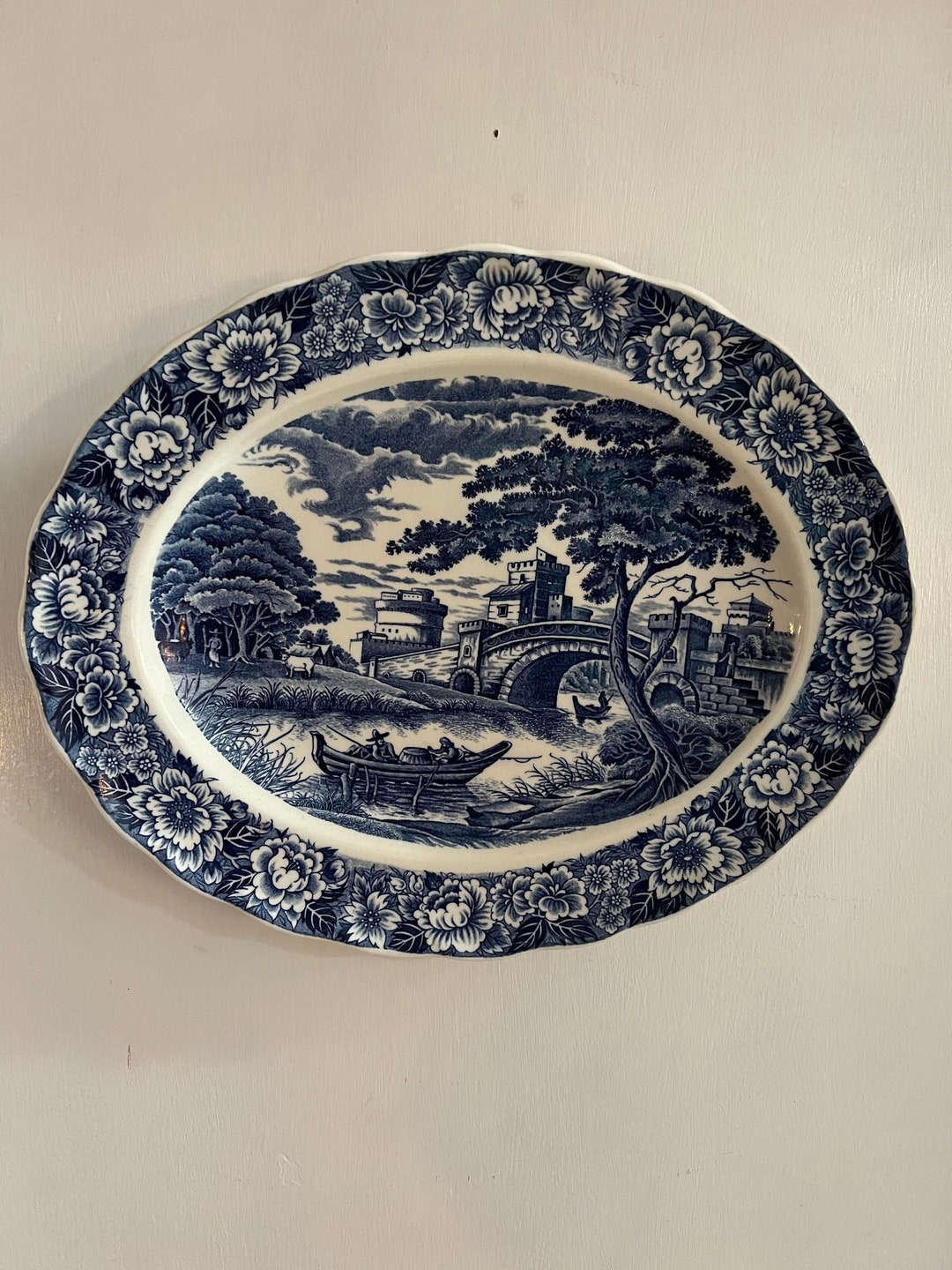 Vintage Japanese Platter - A.A Importing St.louis MO - Etsy