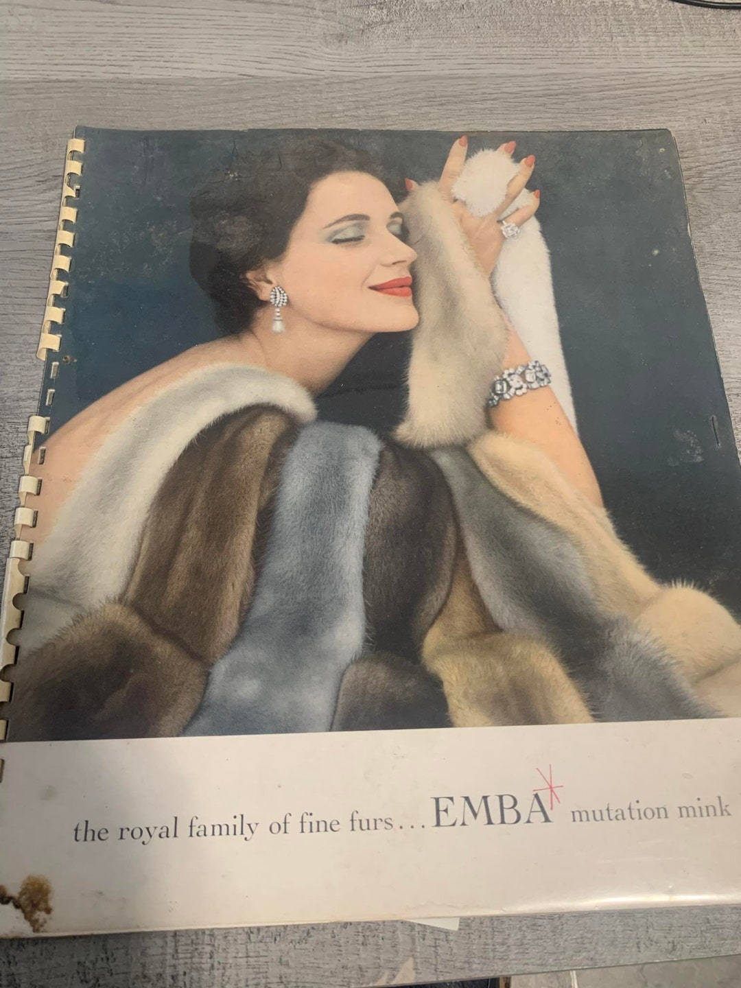 Vintage Woman's Emba Fur Magazine Book - Mutation Mink - Etsy