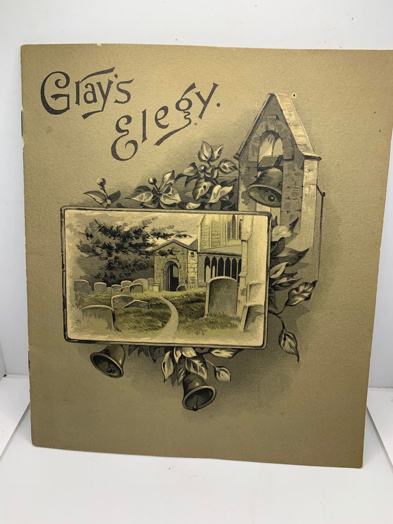 Gray's Elegy Antique Book - Etsy