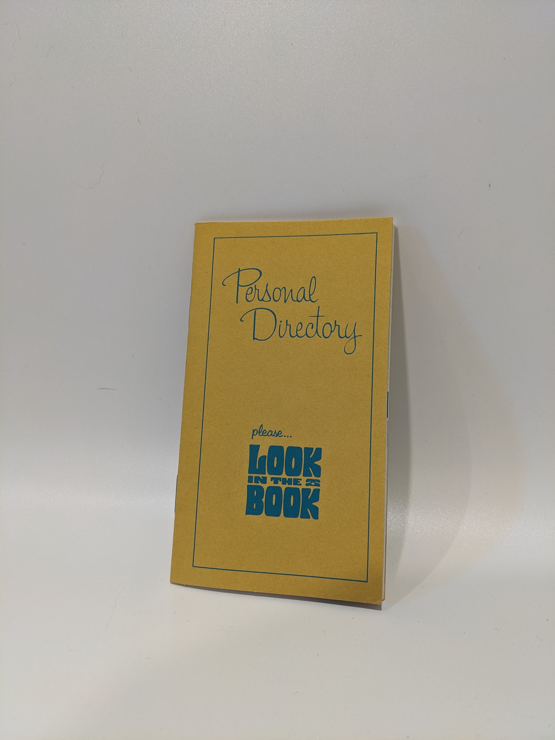 Vintage 1970s 1980s Bell Canada Personal Directory Look Book - Etsy