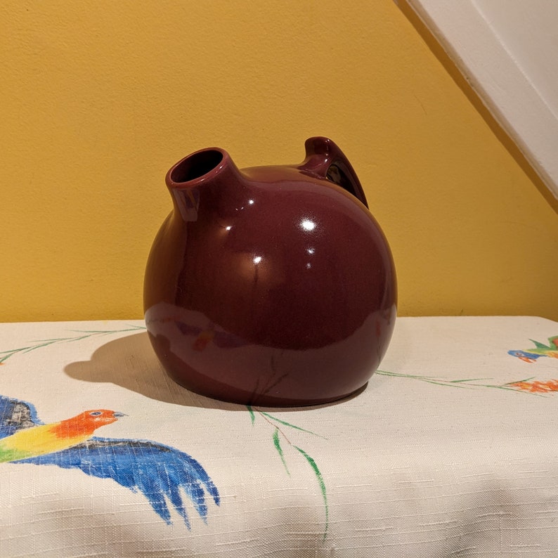 Vintage 1930s Art Deco Red Wing Pottery Rumrill Ball Pitcher - Etsy
