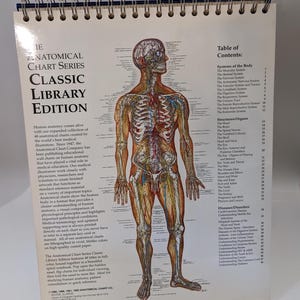 Vintage Anatomical Chart Series Classic Library Edition 1993 - Large ...