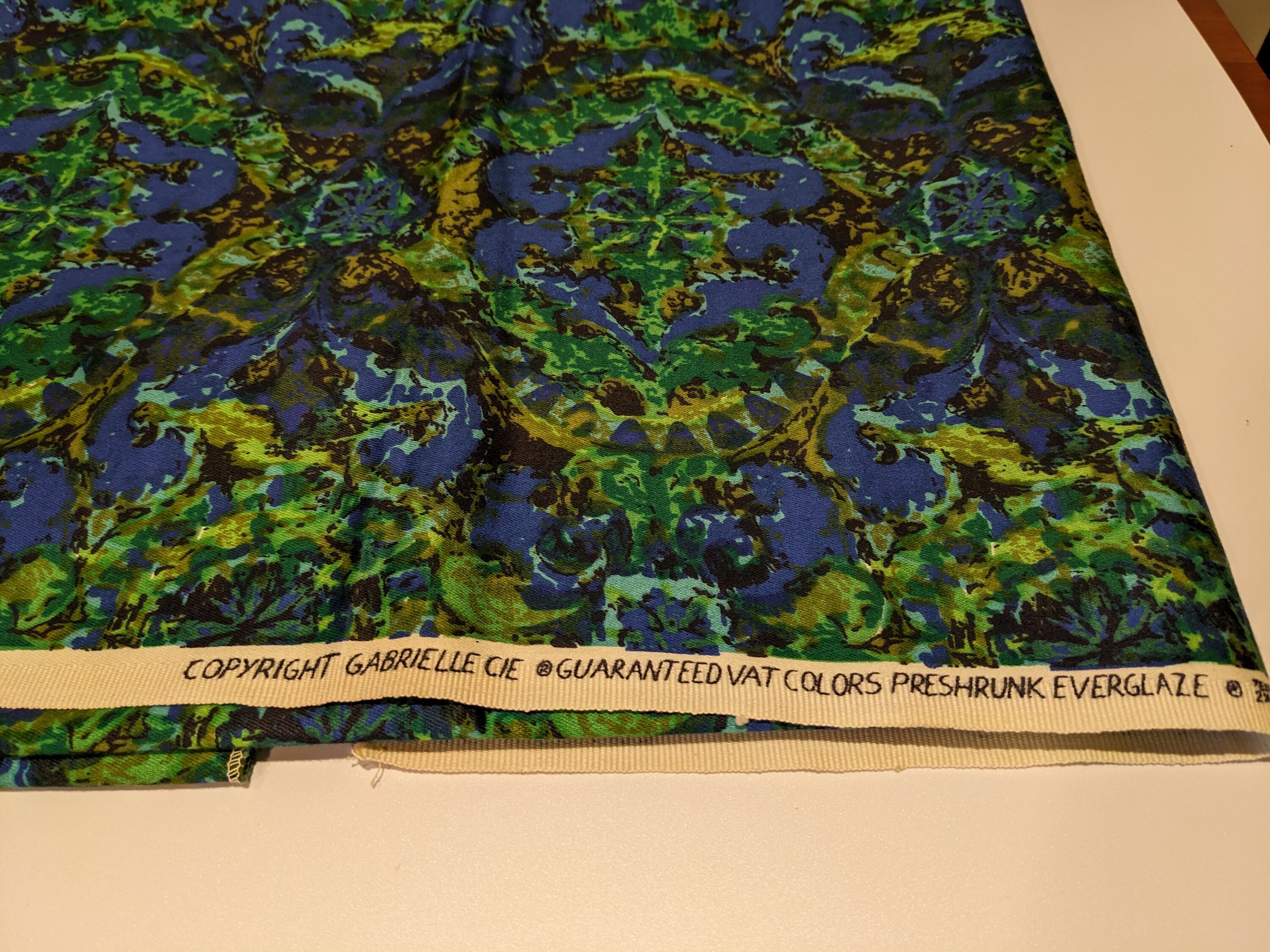 Vintage 60s 70s Gabrielle Cie Pre-shrunk Everglaze Syl-mer - Etsy