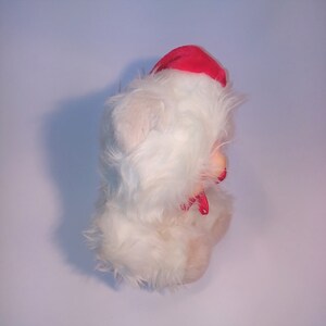 Vintage 1980s Plush Santakin Teddy Bear Christmas Holiday Santa Elf ...