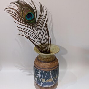 Gorgeous Vintage 70s 80s Studio Art Pottery Ceramic Birch Tree Flared ...