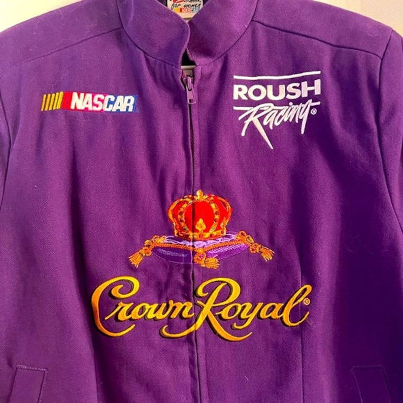 Vintage Retro Jamie Mcmurray 26 Crown Royal Purple Women's Racing ...