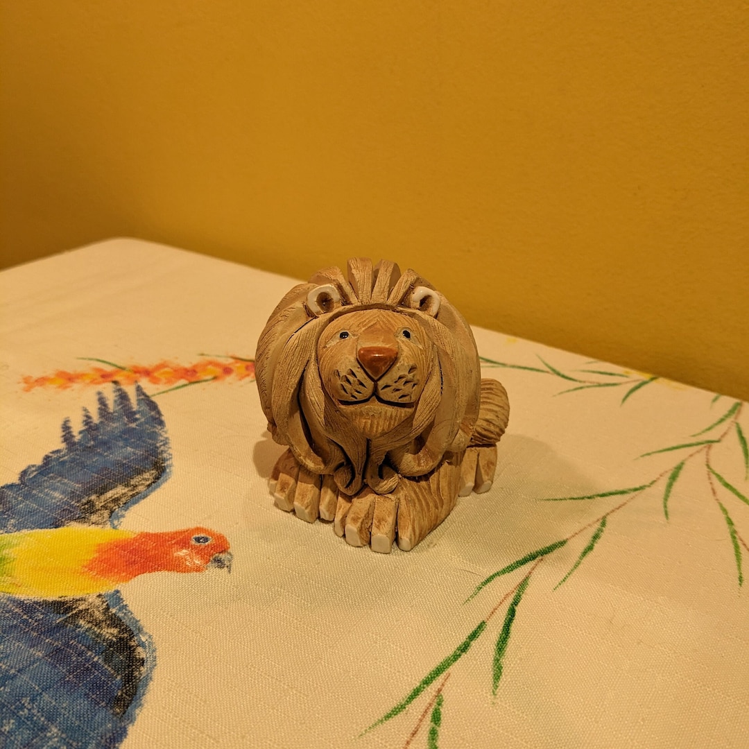Vintage Artesania Rinconada Pottery Lion Pottery Signed - Etsy