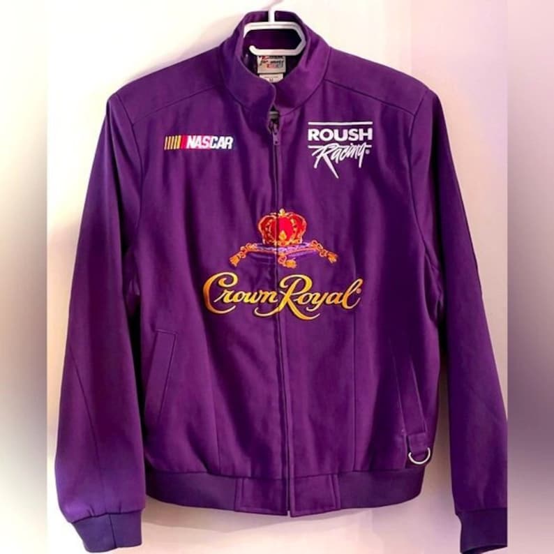 Vintage Retro Jamie Mcmurray 26 Crown Royal Purple Women's Racing ...