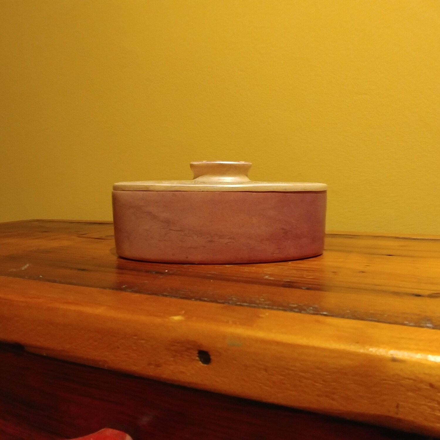 Beautiful Vintage Carved Kisii Soapstone Pink Lidded Trinket - Etsy