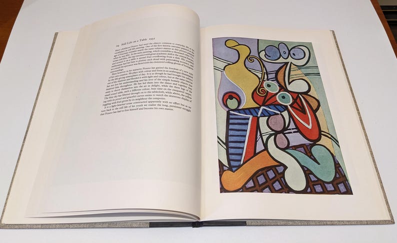 Vintage 1961 Pablo Picasso 'four Themes' Art Book - Folio Society ...