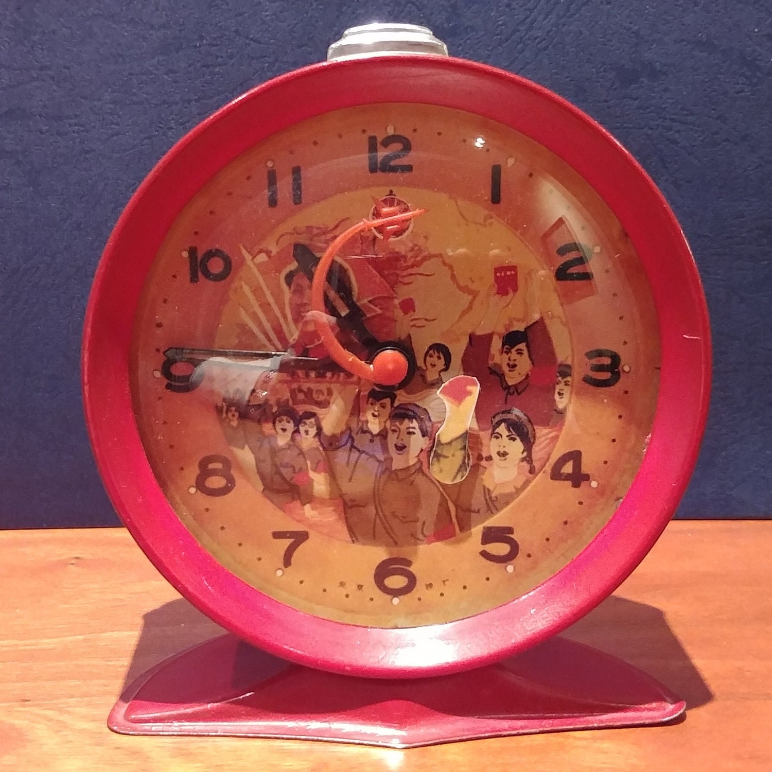 Chinese Mao Clock - Etsy