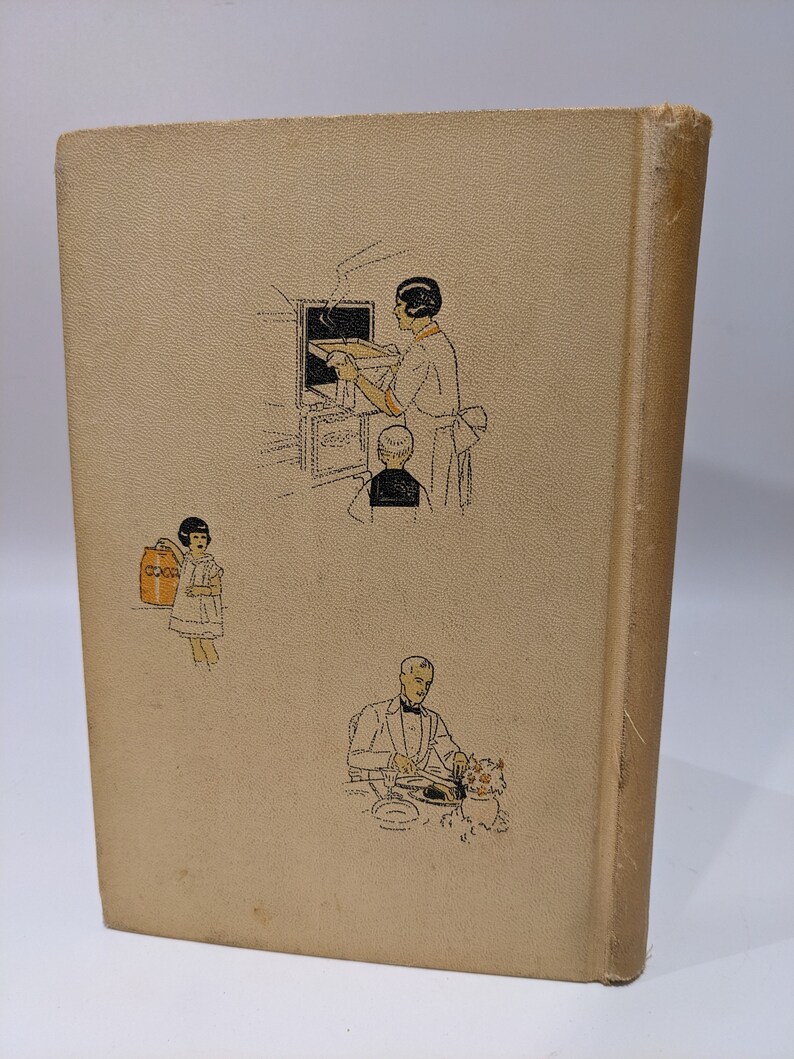 Vintage Antique 1929 the Art of Cooking and Serving Sarah Field Splint ...