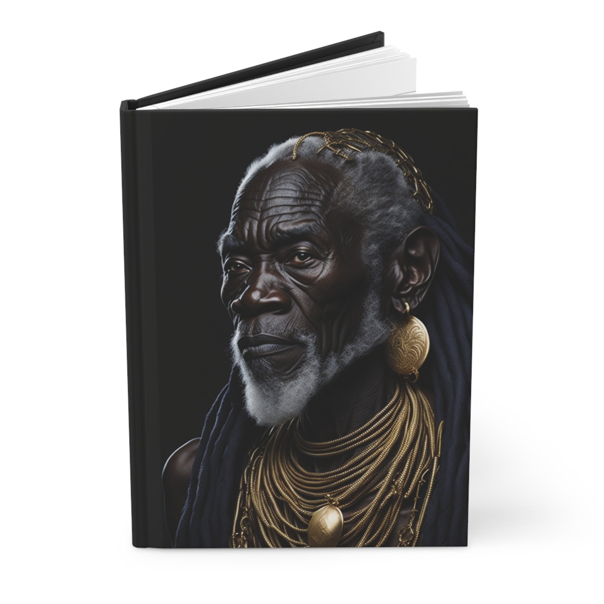 African Art Inspired Blank Journal African King Lined - Etsy