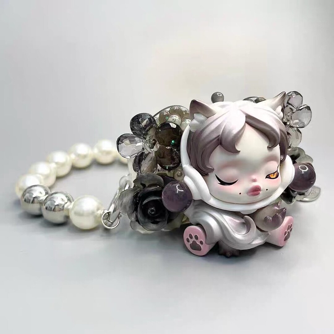 Custom Designer Toy Skullpanda Phone Clip Clamp Fit for Most of the ...