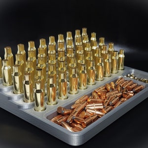 308 Winchester Reloading Tray Blocks Stepped Bleacher Type 491 Holds 50 ...