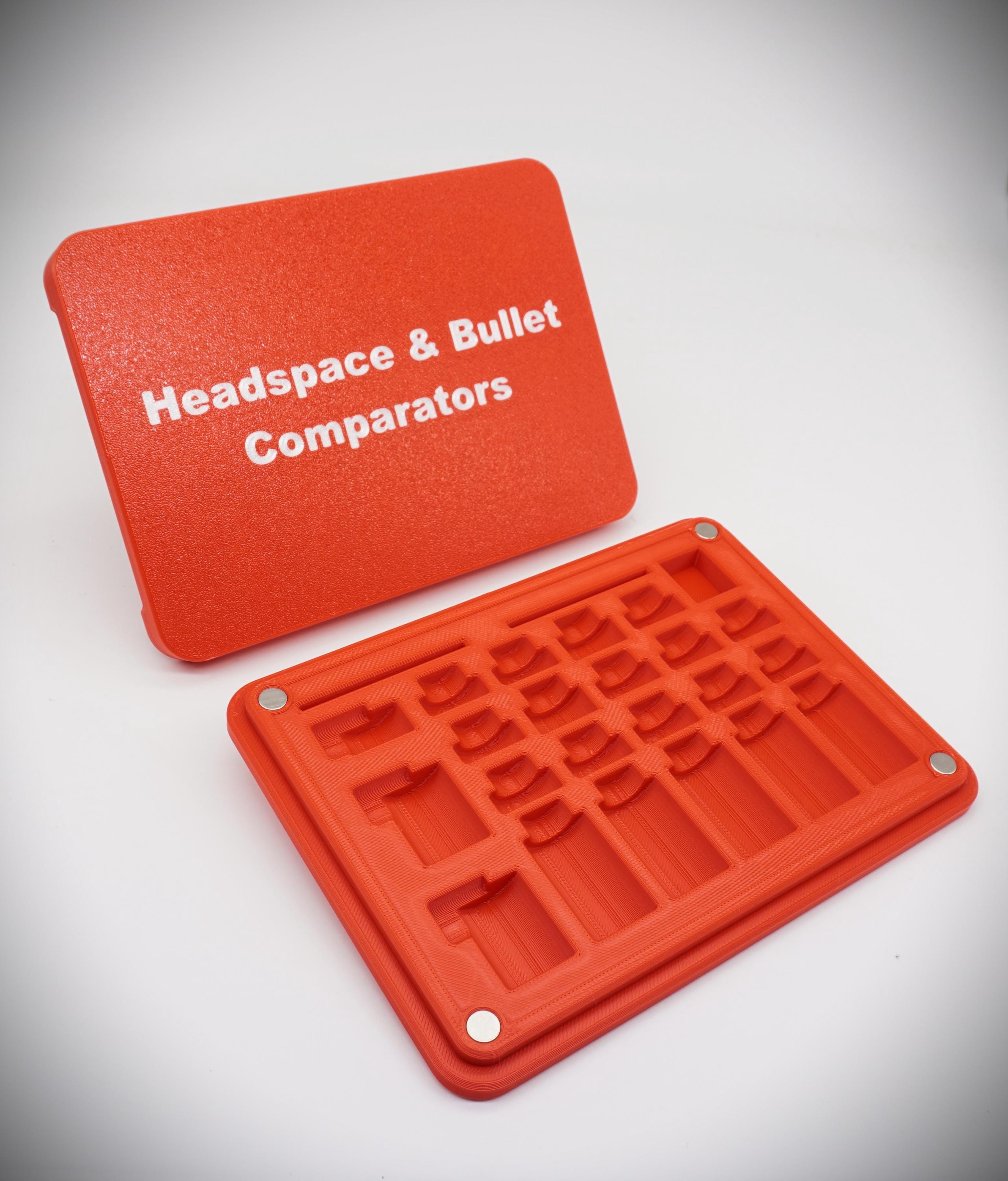 Hornady Bullet Headspace Comparator Anvil Storage Case Organizer With ...