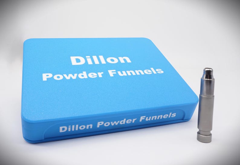 Dillon Precision Powder Funnel Storage Case . Reloading XL650 XL750 550 ...