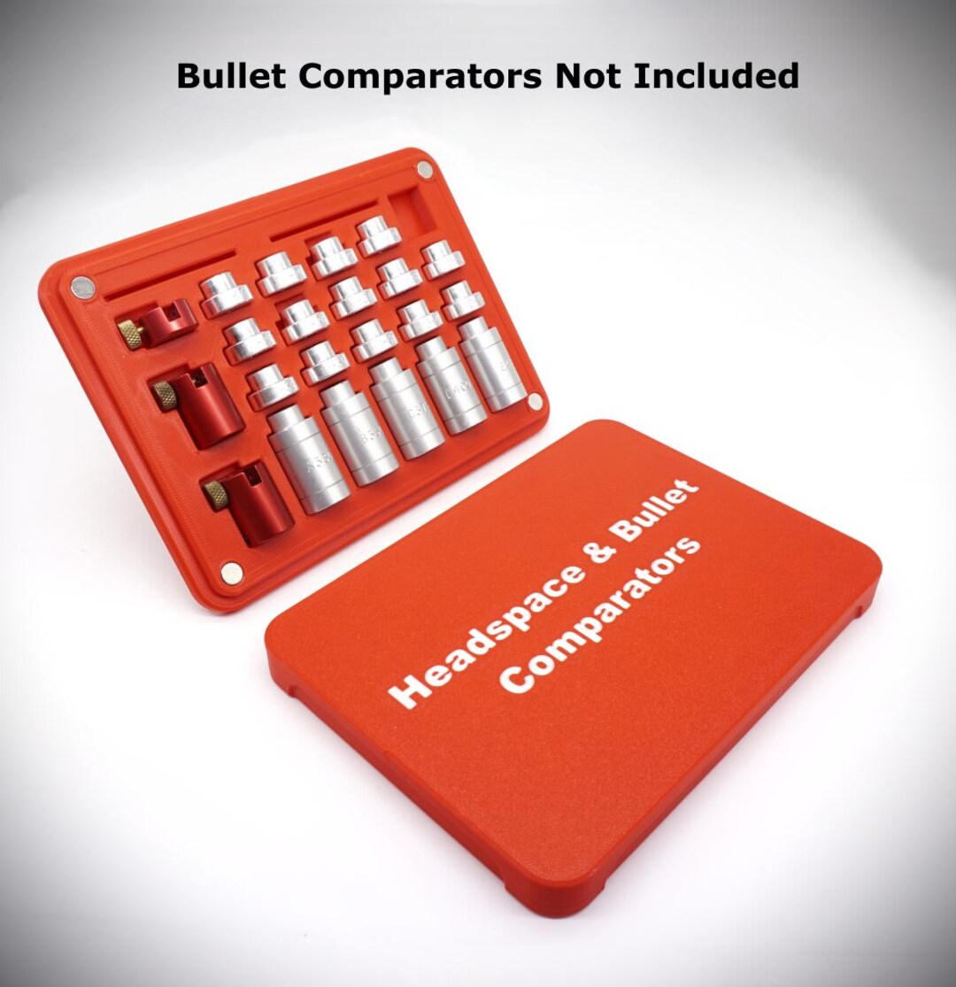 Hornady Bullet Headspace Comparator Anvil Storage Case Organizer With ...