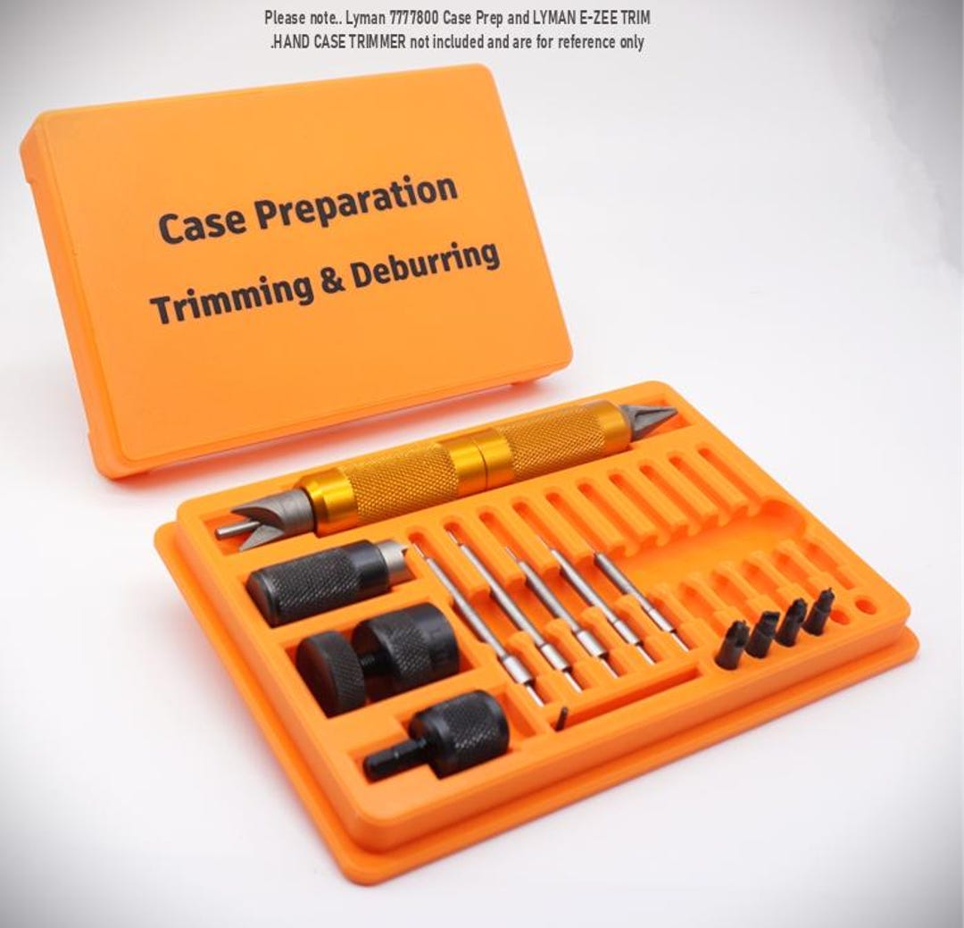 Lyman Rifle Trimming Deburring Storage Case for Kits 7777800 7821891 by ...