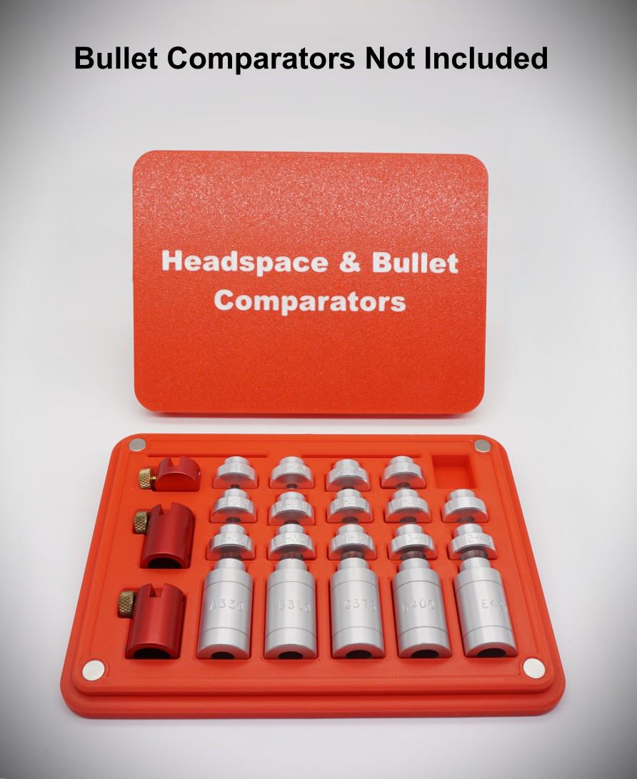 Hornady Bullet Headspace Comparator Anvil Storage Case Organizer With ...