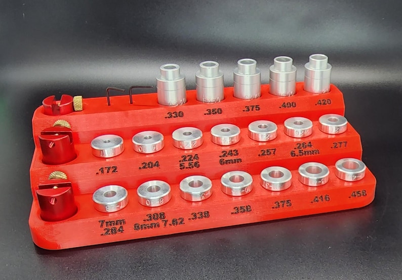 Hornady Bullet Headspace Comparator Anvil Storage Table Stand Organizer ...
