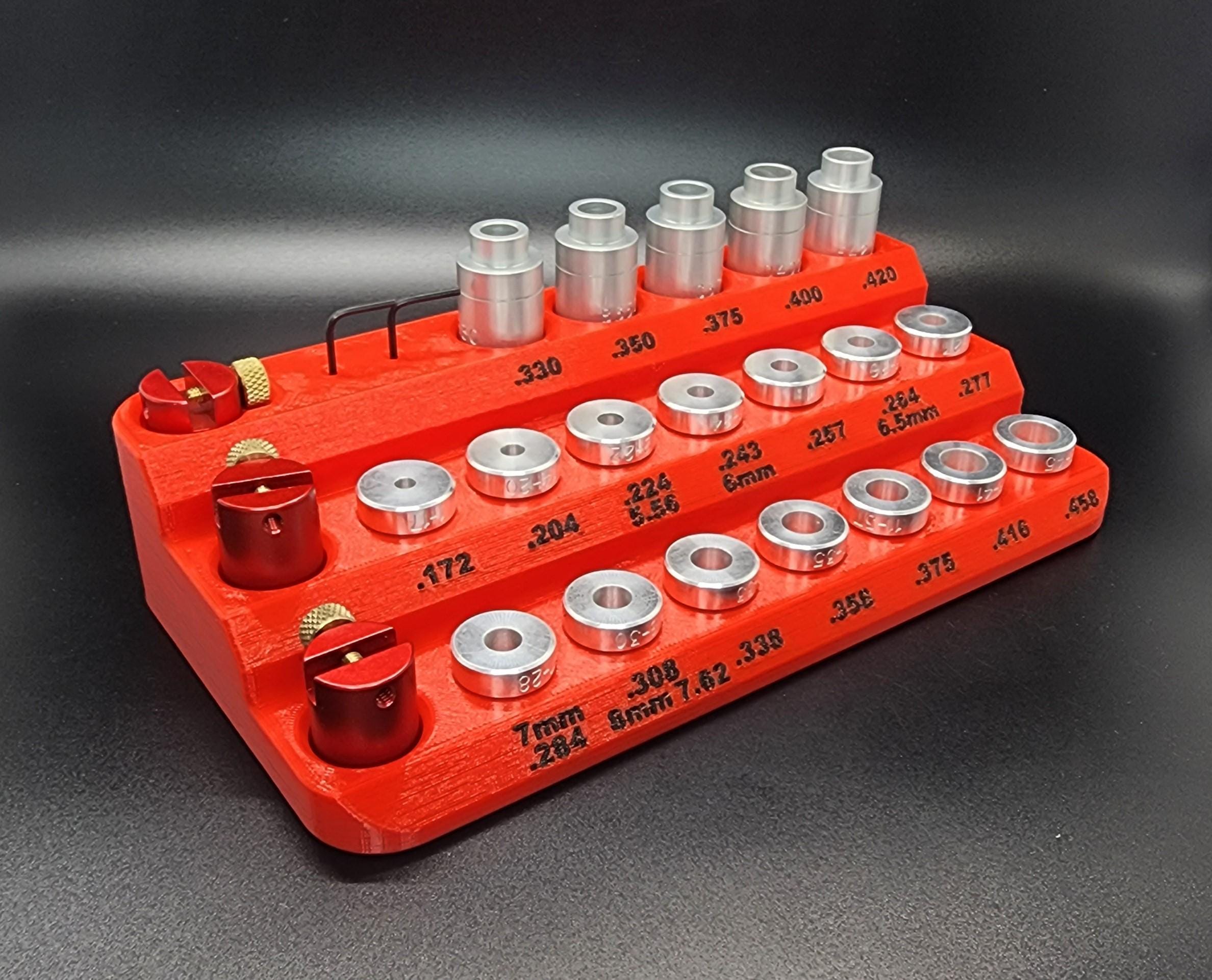 Hornady Bullet Headspace Comparator Anvil Storage Table Stand Organizer ...