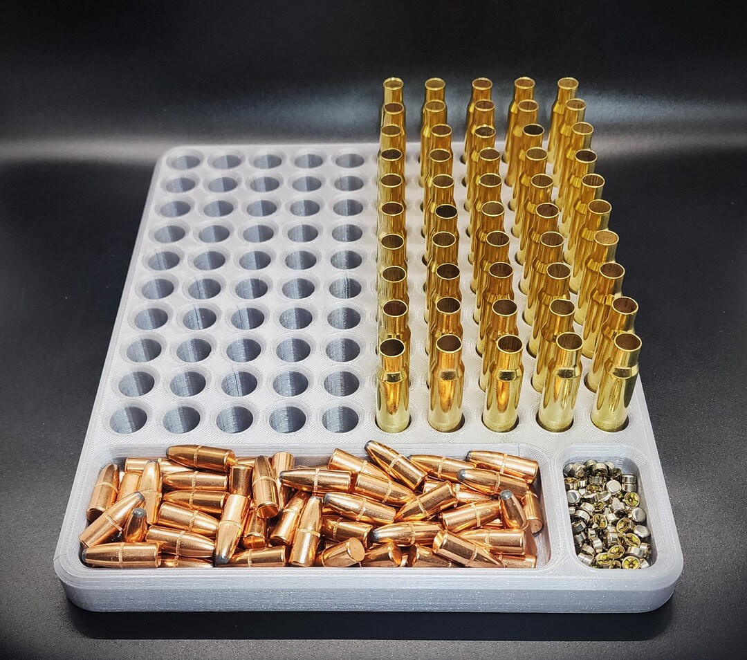 Bullet Tray Reloading .308 Win Holds 100 Cases .491 - Etsy