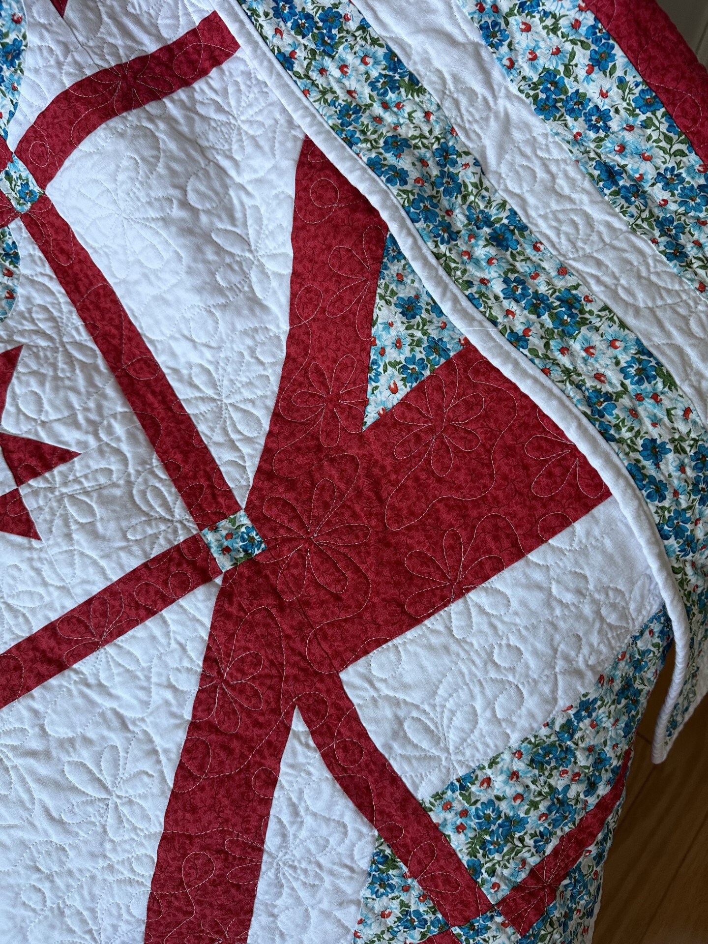 Colorful Trellis Quilt 65 X65 Handmade 100% Cotton Pieced Quilt Will ...