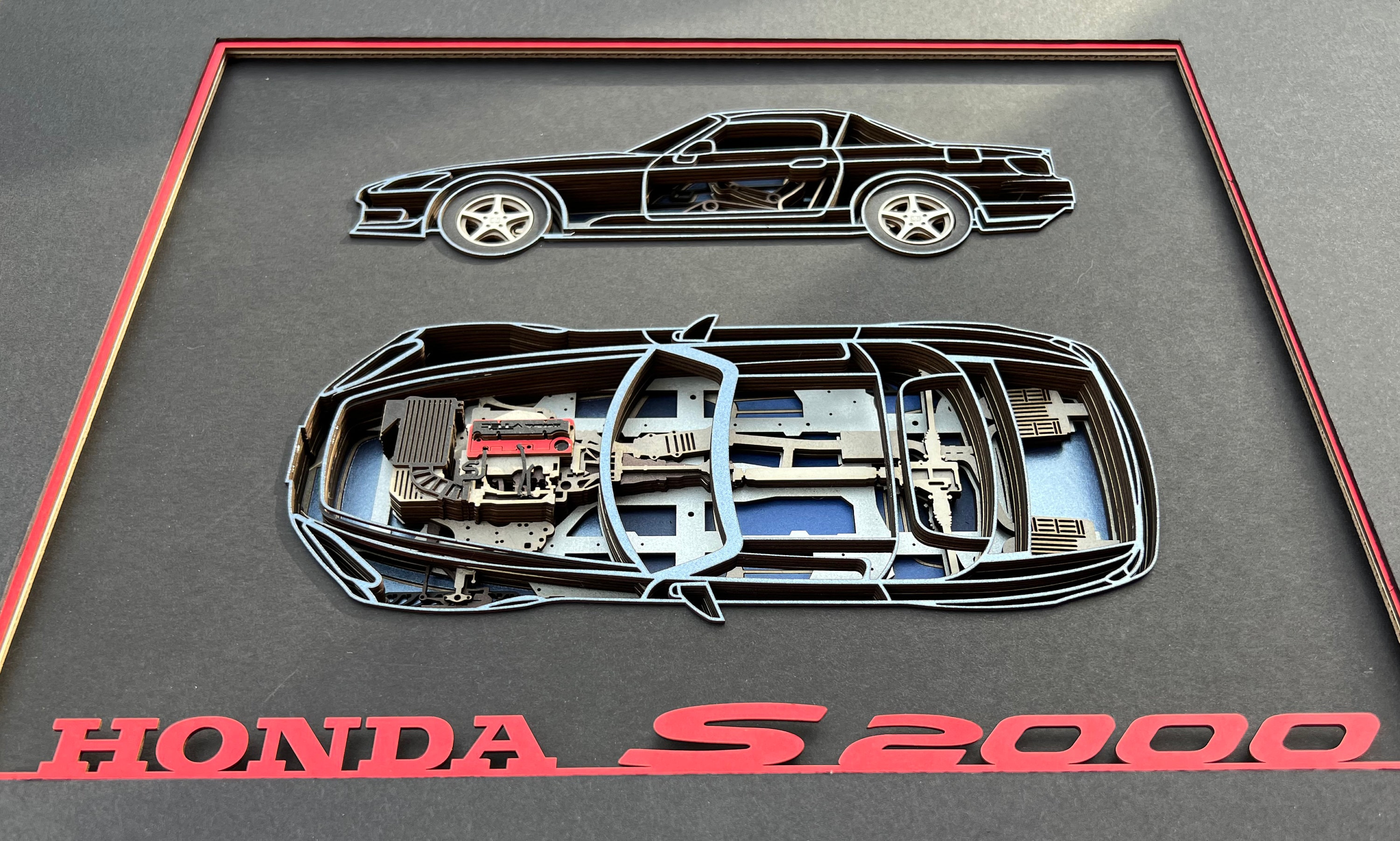 HONDA S2000 Archivo digital en capas Descargar SVG AI - Etsy España