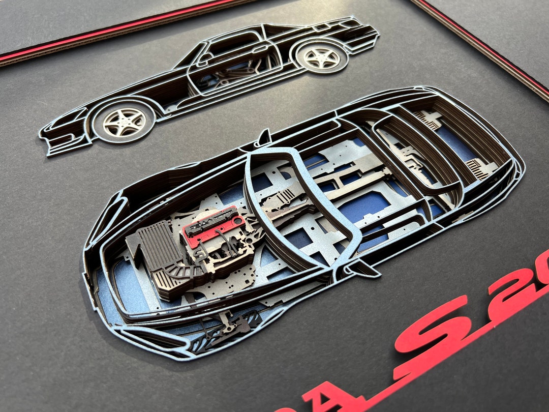 HONDA S2000, Layered Digital File, Download SVG, AI, Automotive - Etsy