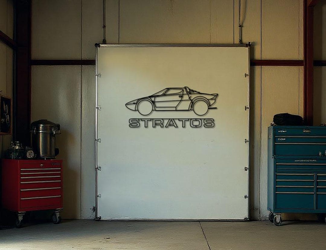 AUTO OUTLINES - Lancia Stratos, Digital File, Download Svg, Illustrator ...