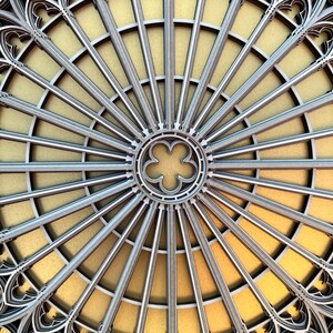 Strasbourg Cathedral - Rose Window, Layered Digital File, Download SVG ...