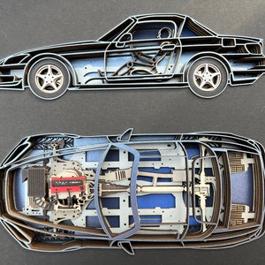 HONDA S2000, Layered Digital File, Download SVG, AI, Automotive - Etsy